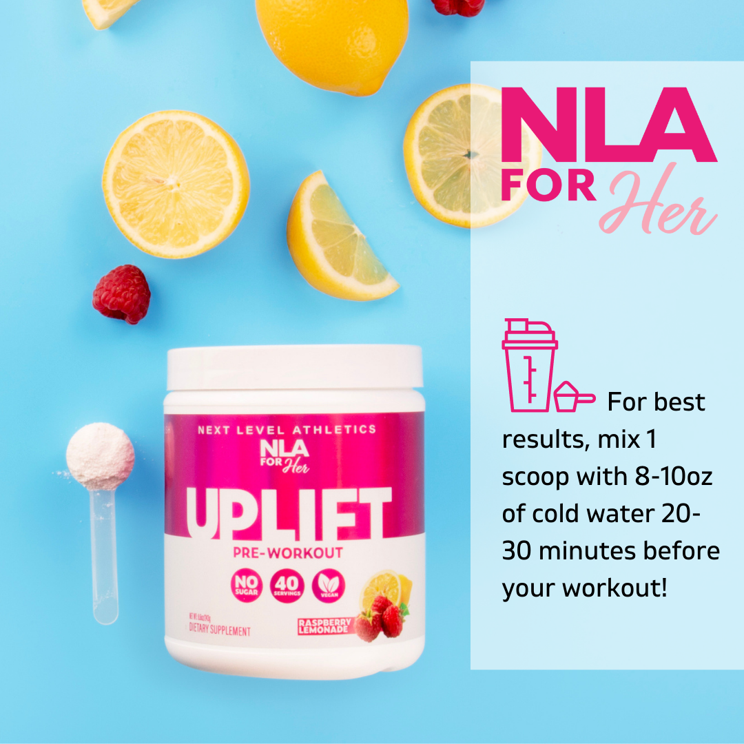 Uplift Pre Workout for Women - Top Rated Pre Workout | NLA for Her